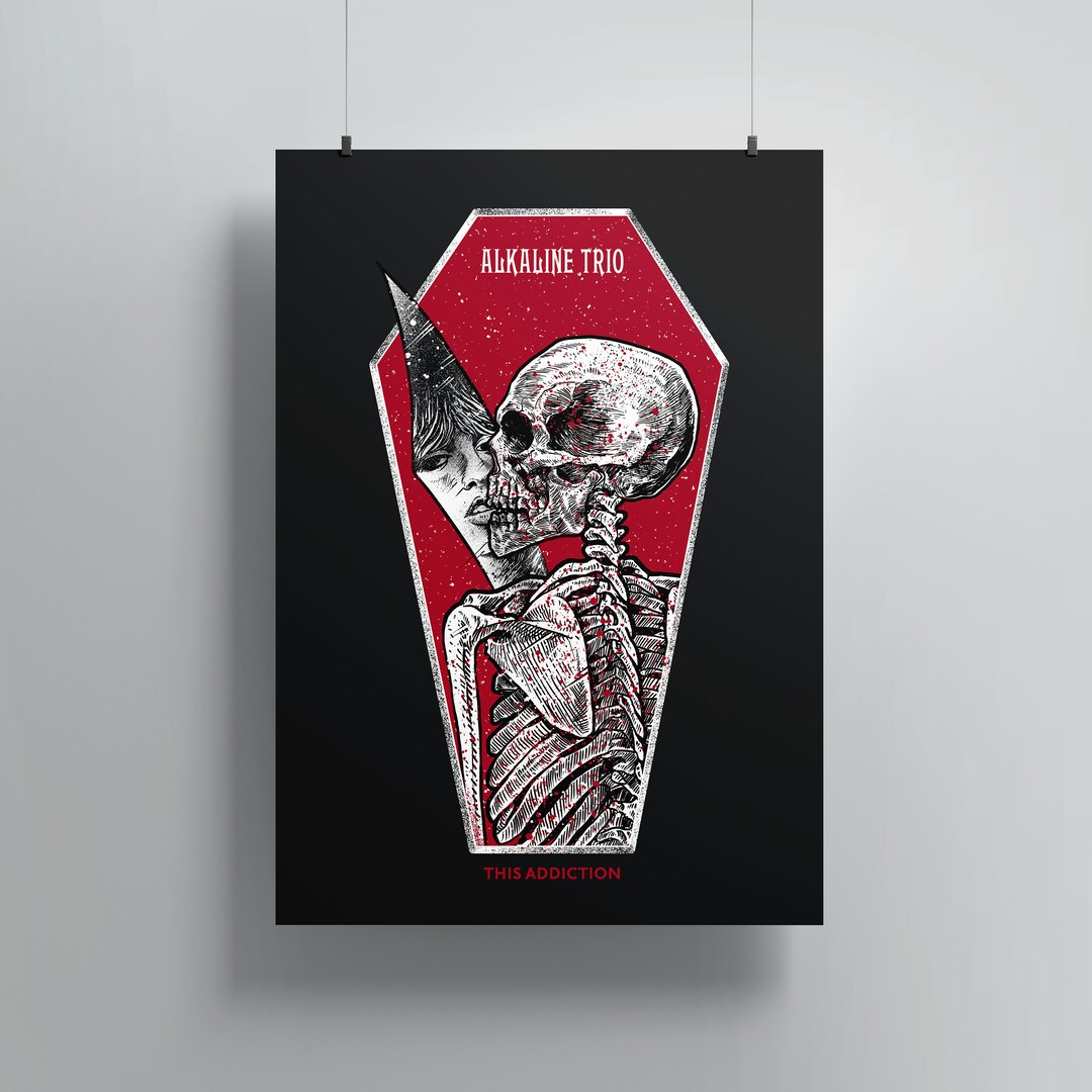 Alkaline Trio - This Addiction Album Art Poster | Variant Four - Etsy