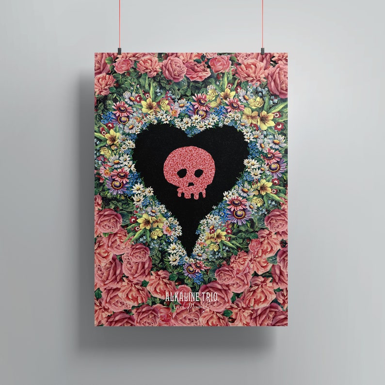 Alkaline Trio - Good Mourning Album Art Poster | Variant Two - Etsy