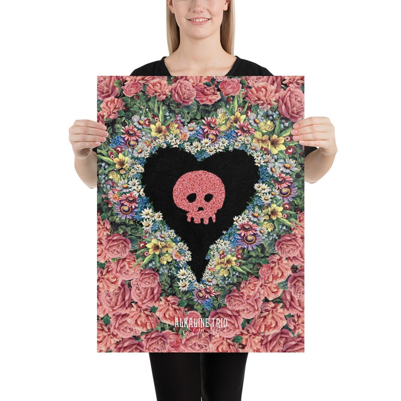 Alkaline Trio - Good Mourning Album Art Poster | Variant Two - Etsy