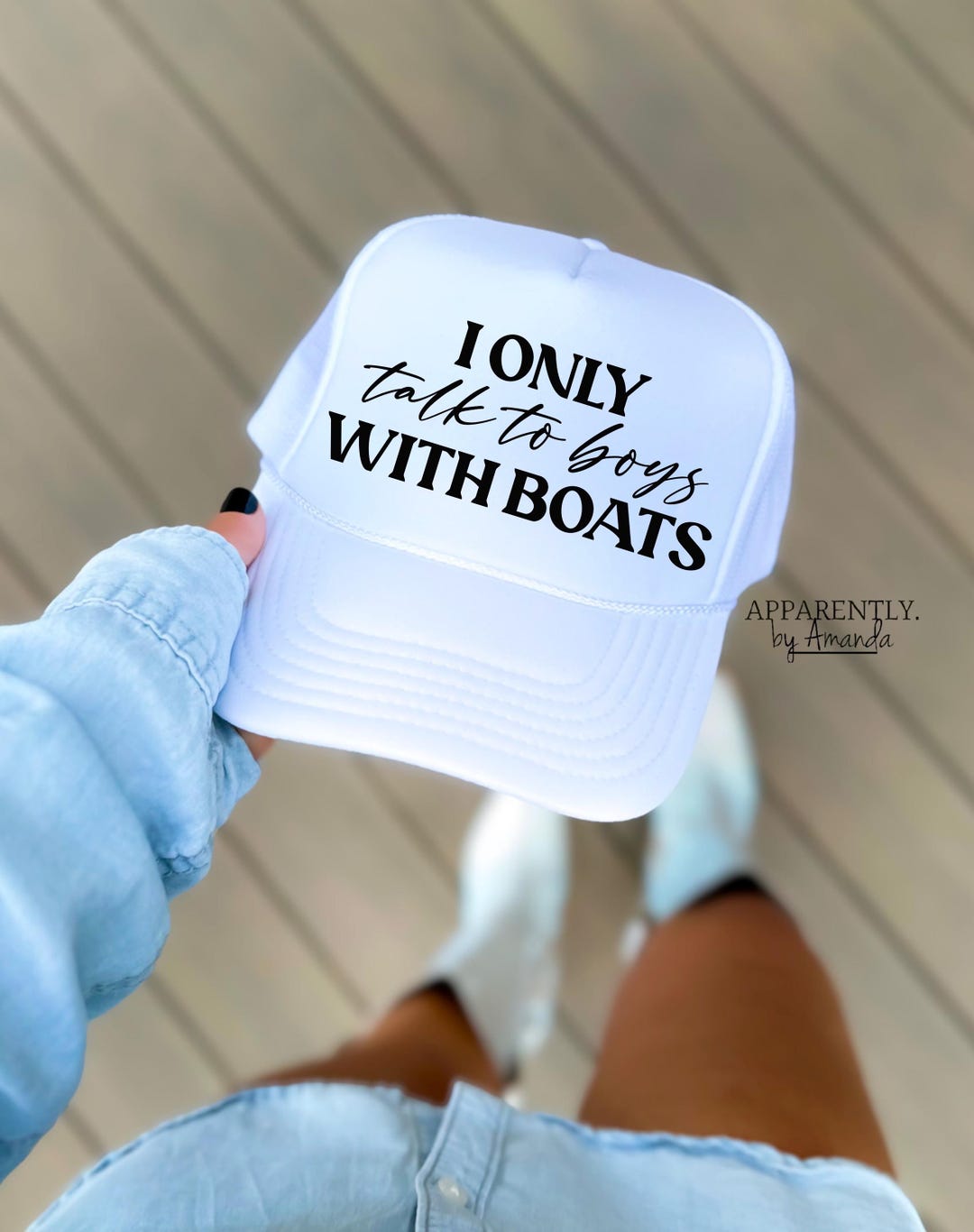 I Only Talk to Boys With Boats || Digital File for Sublimation, DTF ...