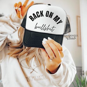 Back on My Bs Hat - Etsy