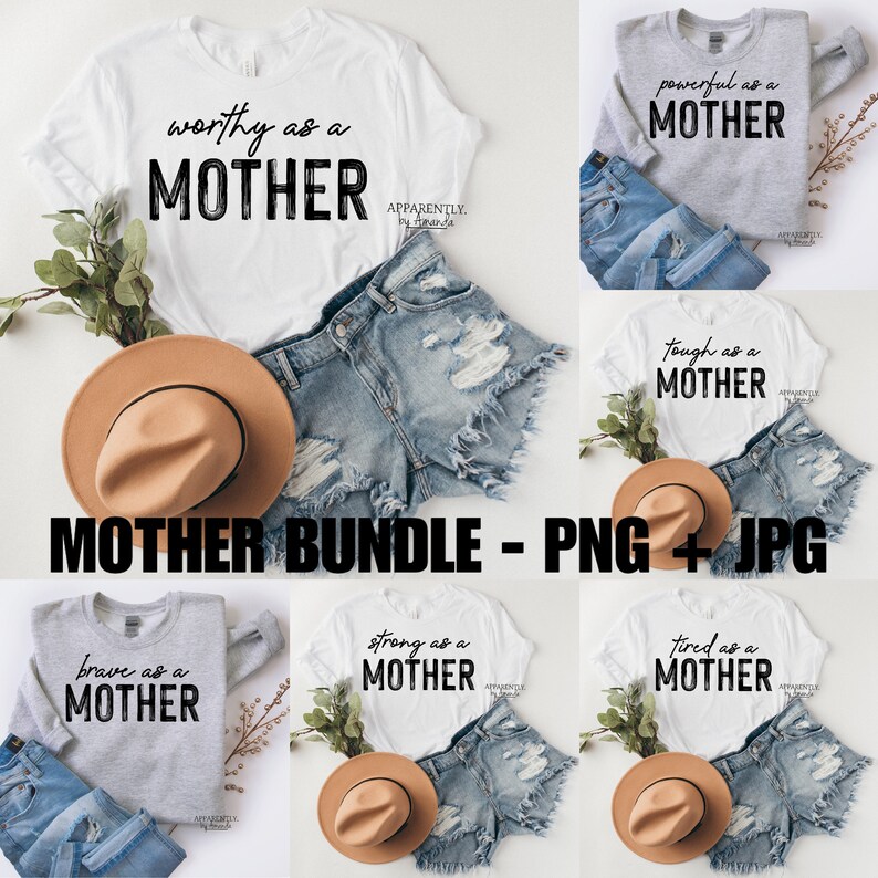 Worthy as a Mother PNG. Digital File for Sublimation PNG/JPEG - Etsy