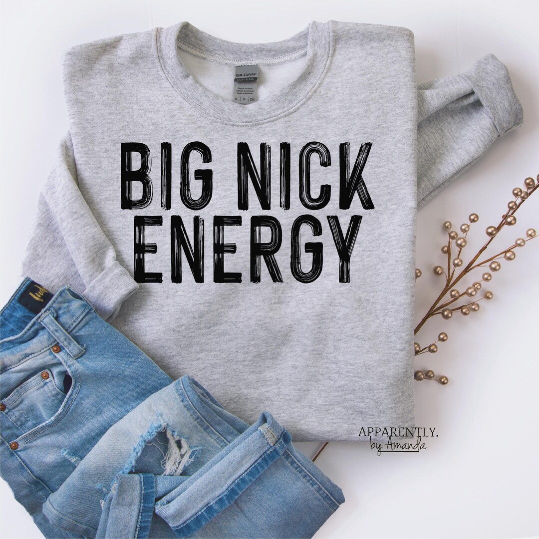 Big Nick Energy Digital File for Sublimation, Vinyl, Etc. Png’s in Both ...