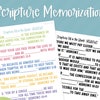 PRINTABLE Hebrews Scripture Fill in the Blank, Scripture Memorization ...