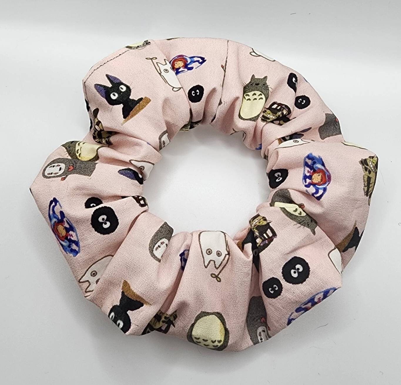Studio Ghibli Scrunchie Anime Gift for Her Gift Hair - Etsy