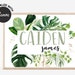 Jungle Custom Nursery Name Template, INSTANT DOWNLOAD, Nursery Editable ...