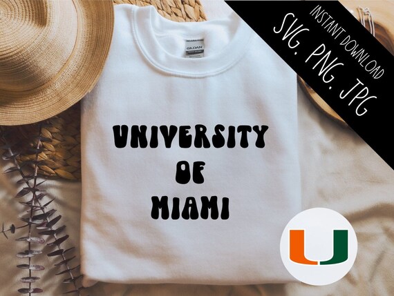 University of Miami UM Svg INSTANT DOWNLOAD Hurricanes | Etsy