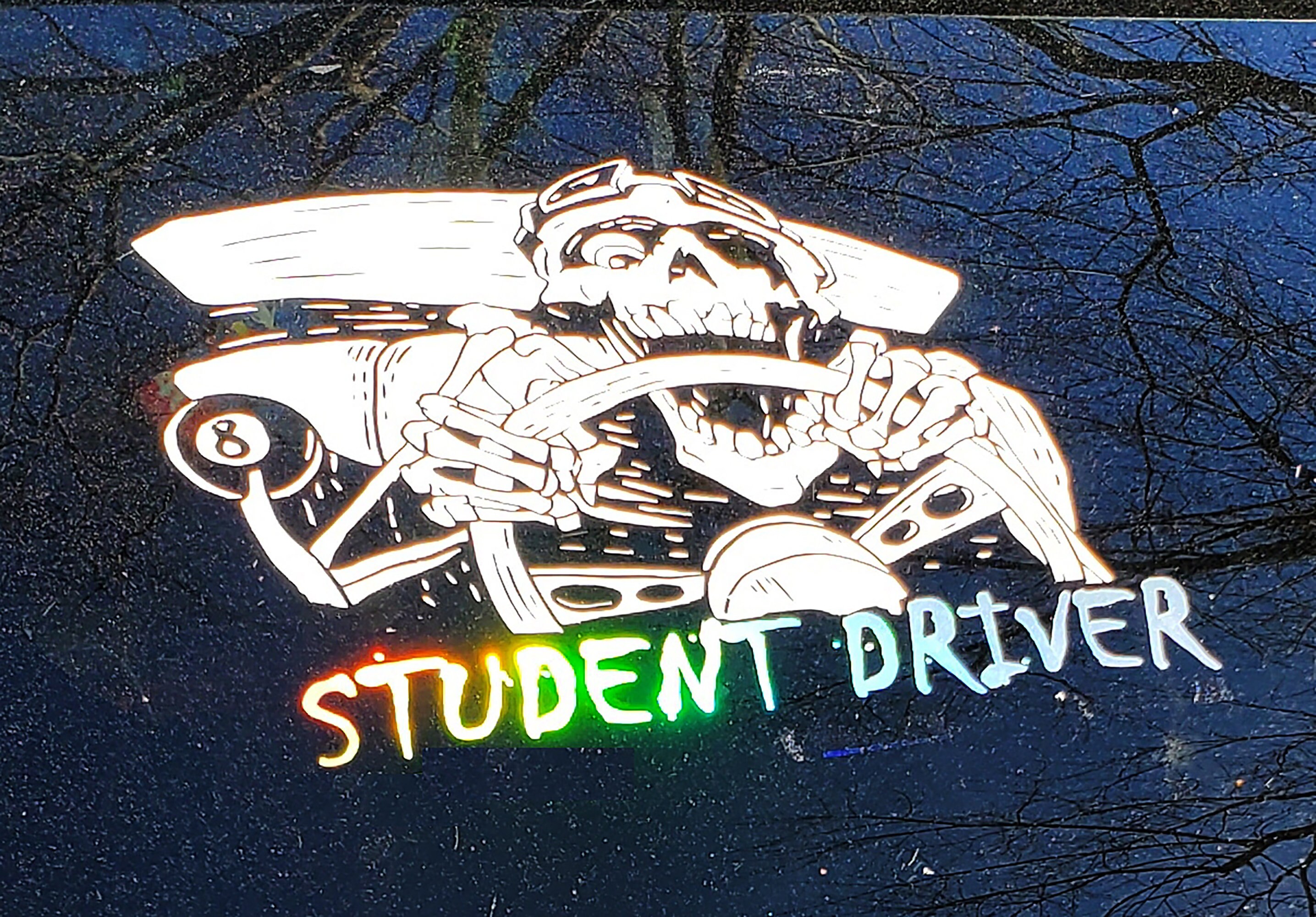 STUDENT DRIVER Vinyl Decal Trucks Cars Boats Auto Body Window - Etsy