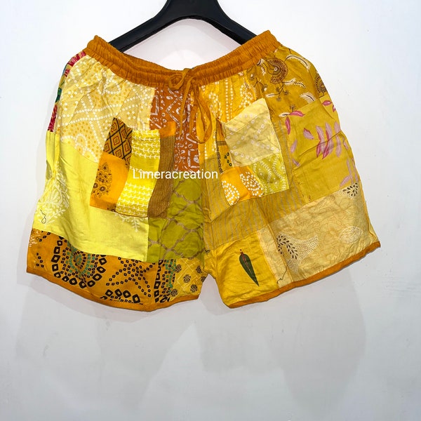 Patchwork Shorts - Etsy