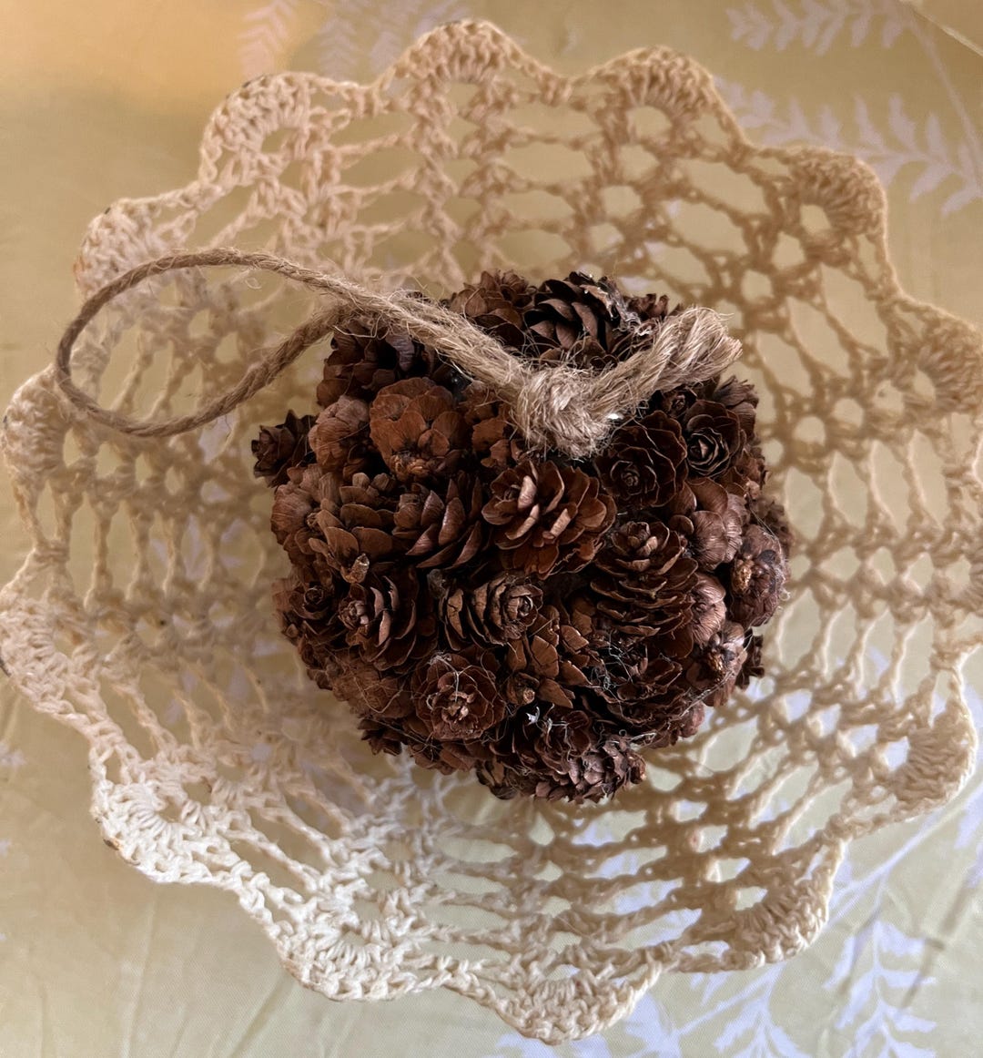 POTPOURRI HERBAL BALL 4 Inch Natural Woodsey Pinewood Scent - Etsy