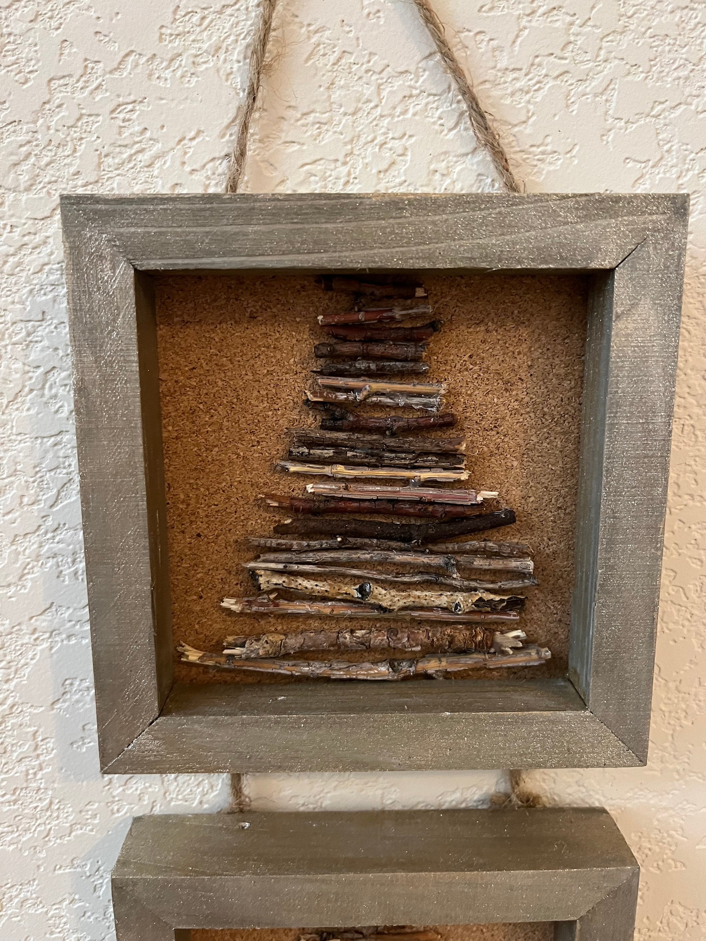 NATURAL STICK TREE Art Three Tree Assortment - Etsy