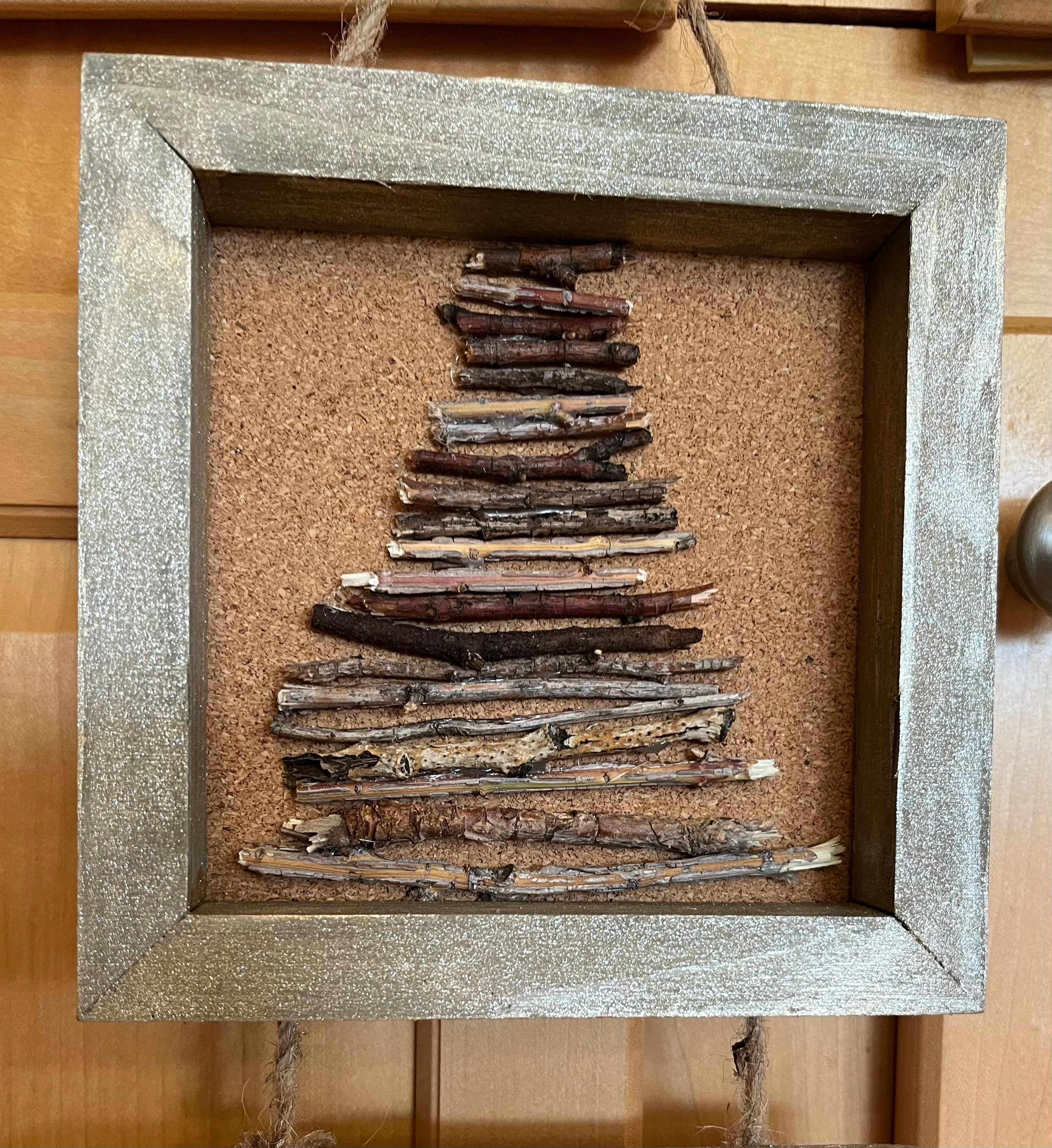 NATURAL STICK TREE Art Three Tree Assortment - Etsy