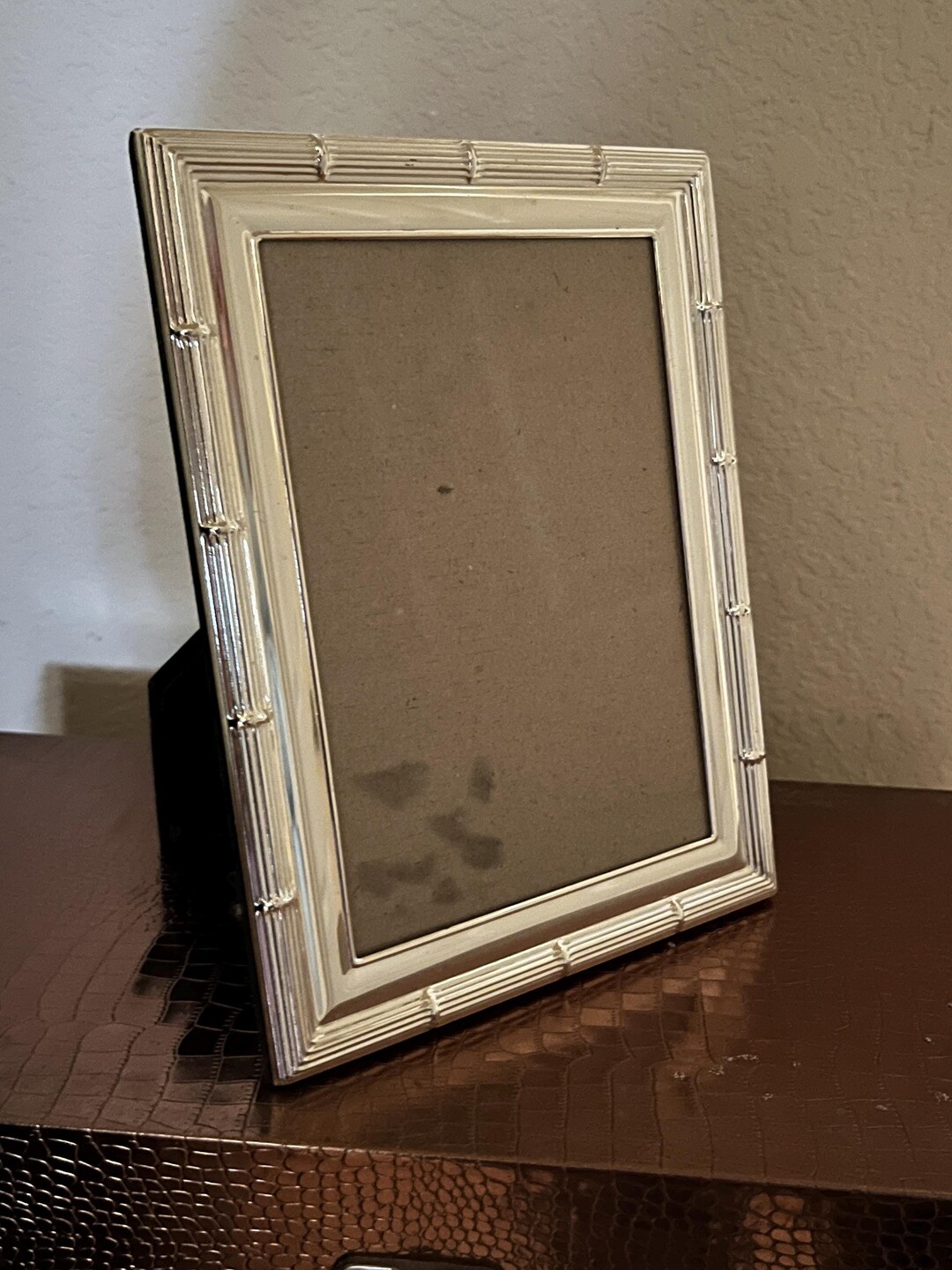 SILVERPLATE PHOTO FRAME Art Deco Mid Century Modern - Etsy