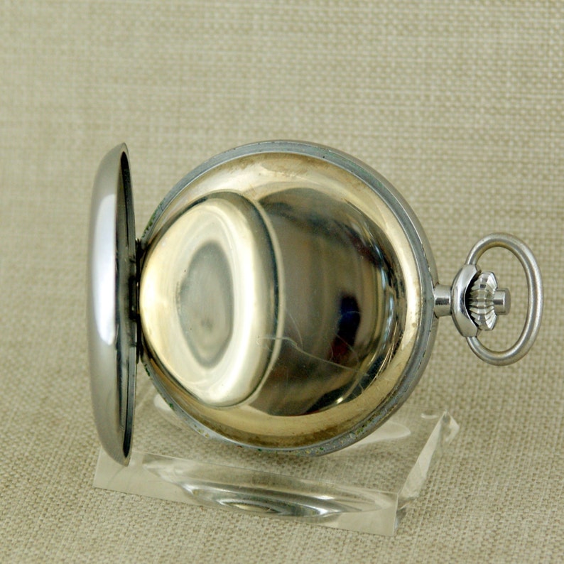 Working CHRONOGRAPH MEYLAN Pocket Watch Art Deko Antique Men's No Fusee ...