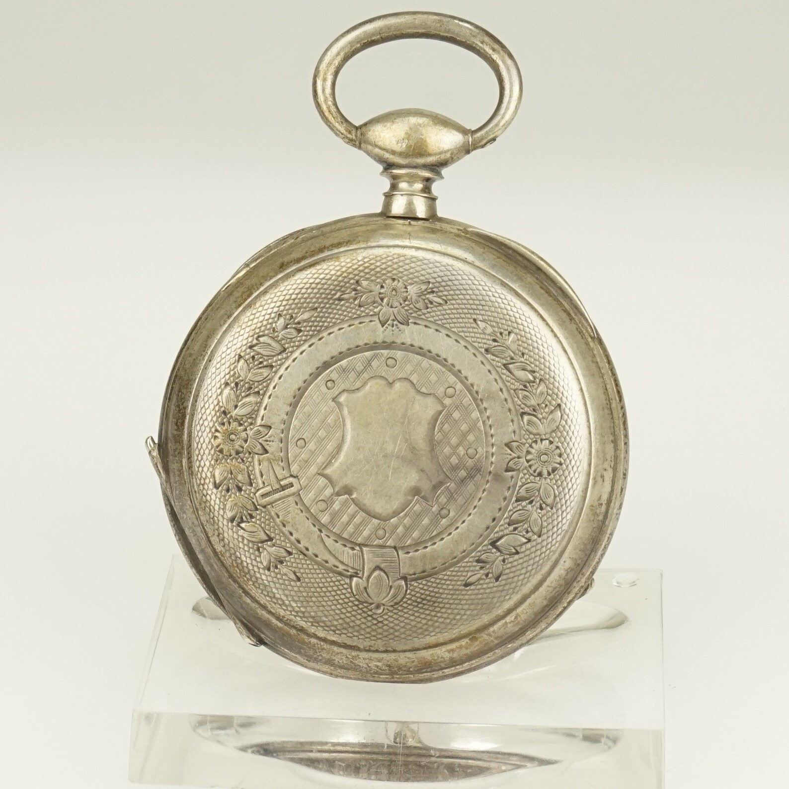 WORKING Pocket Watch Key-wound Solid Silver Antique Swiss - Etsy