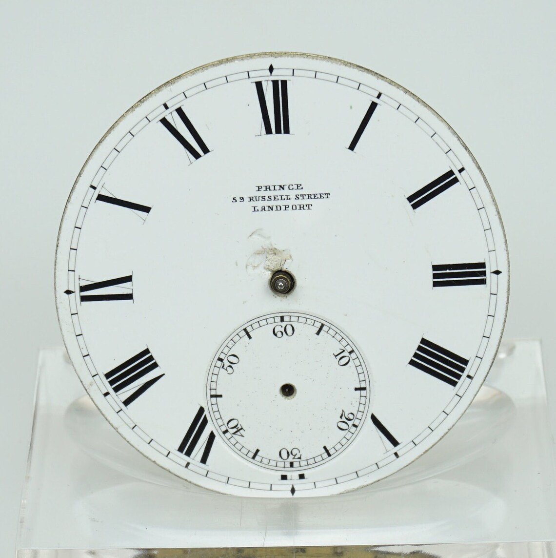 Antique PRINCE Pocket Watch Movement Swiss Men's Mechanical No Fusee ...