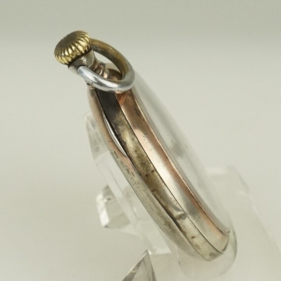 Working Solid Silver SWISS Pocket Watch Men's no fuse… - Gem