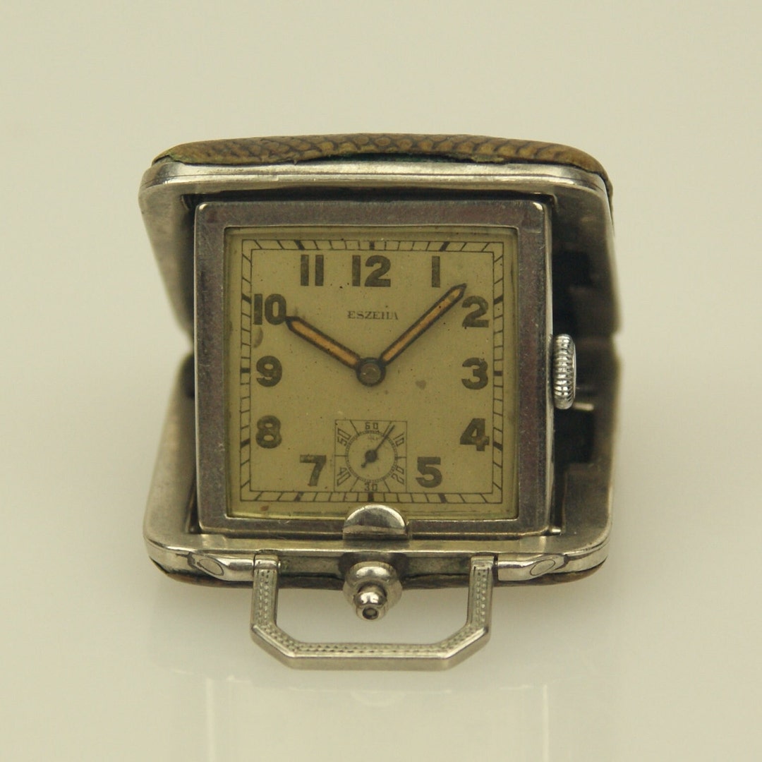 Working ESZEHA Art Deco Chopard Pocket Watch Vintage Antique Ladies Men ...