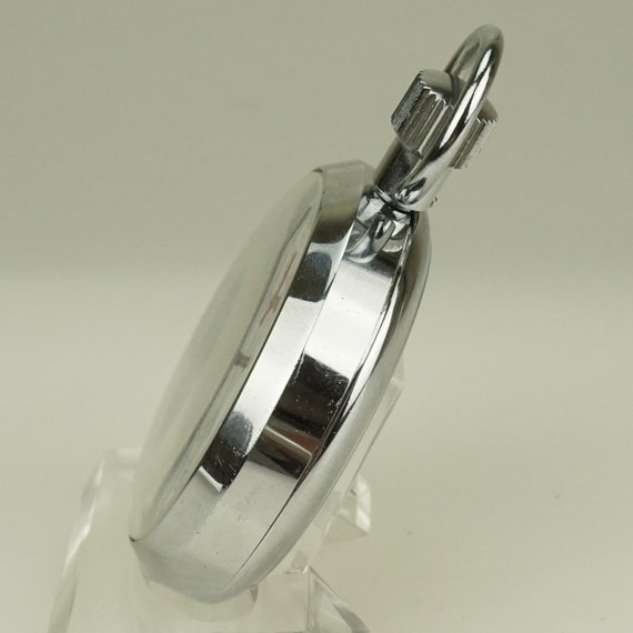 Working FLAMINIA Swiss Made Stop Pocket Watch Men's n… - Gem