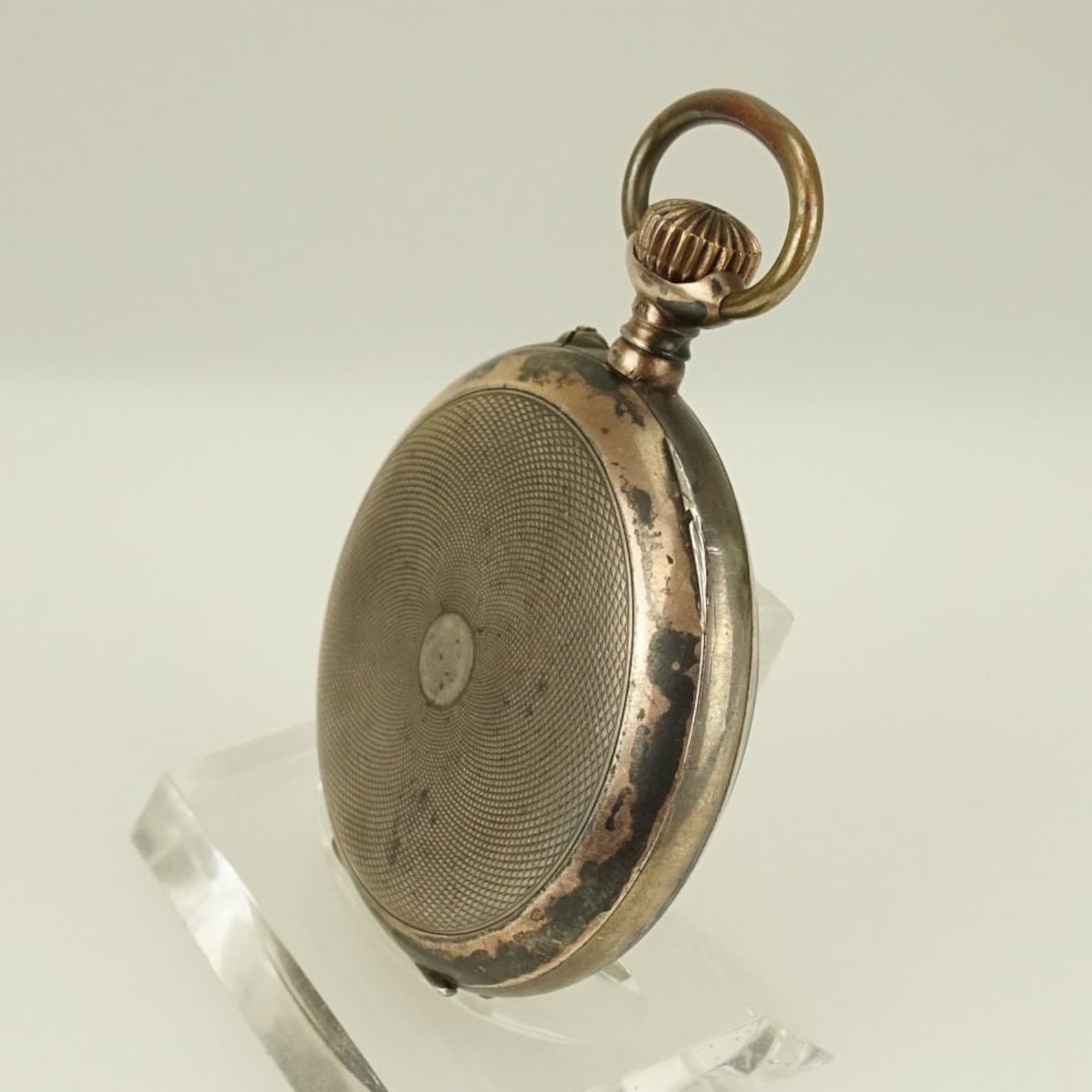 Working Solid Silver Pocket Watch Antique Men's No Fusee - Etsy