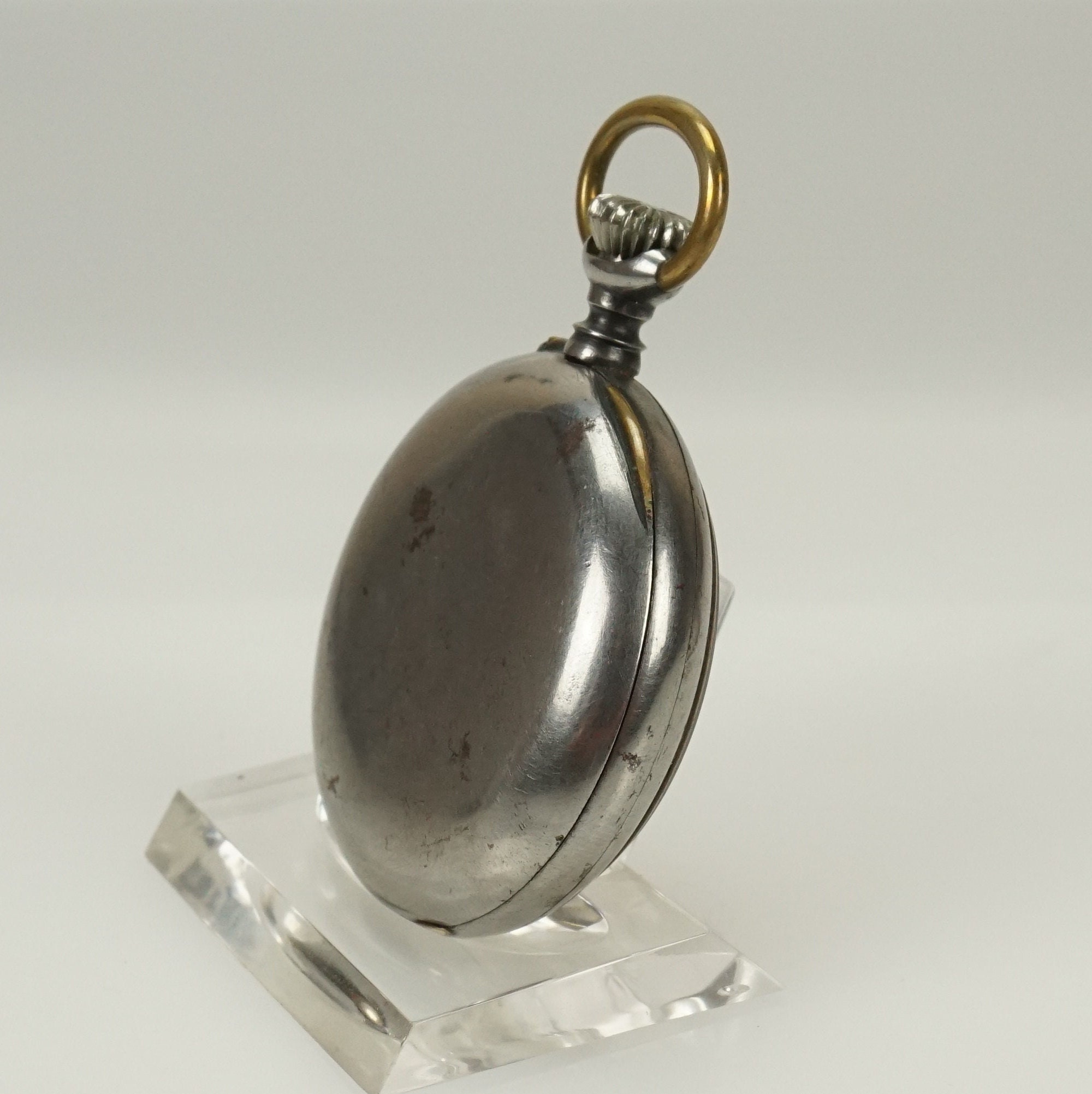 WORKING Antique Pocket Watch Swiss Men's Mechanical - Etsy