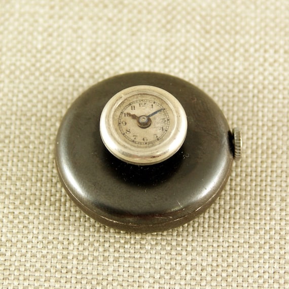 Working Lapel Buttom Hole Pocket Watch About 1900 Clock | Etsy