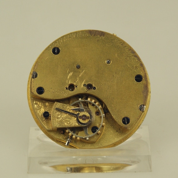 Antique Chronograph Pocket Watch Movement Swiss Men's… - Gem