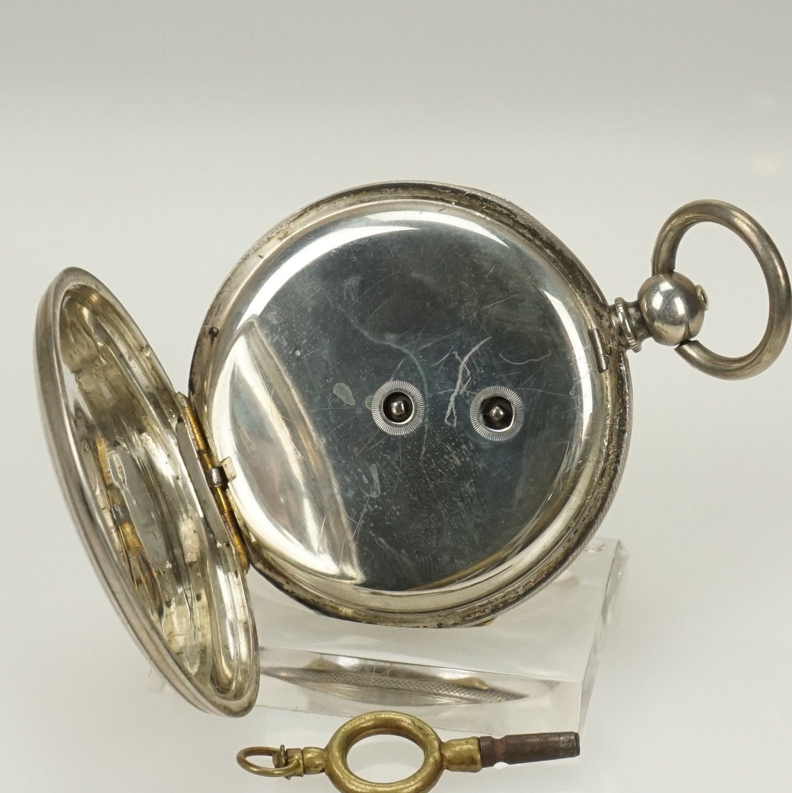 WORKING Antique HENRY TOUCHON Pocket Watch Key-wound Solid - Etsy