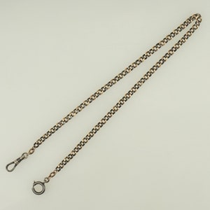 Niello SOLID SILVER Pocket Watch CHAIN Men's Antique for - Etsy
