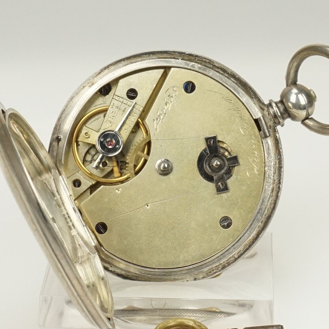 WORKING Antique HENRY TOUCHON Pocket Watch Key-wound Solid | Etsy