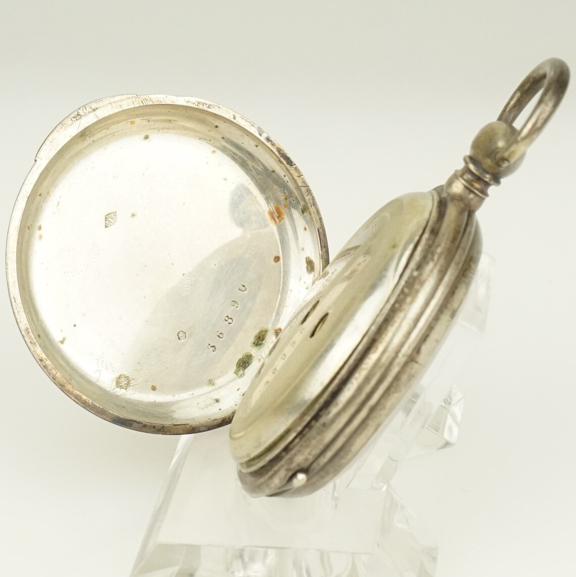 WORKING Pocket Watch Key-wound Solid Silver Antique Swiss - Etsy