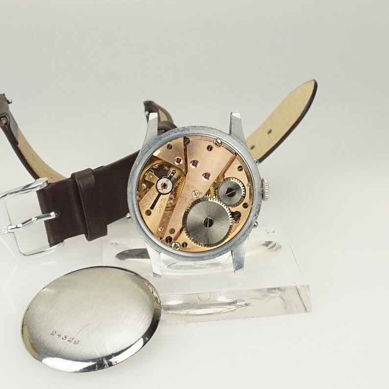 Working HELVETIA Swiss Day Date Month Calendar Wrist Watch Date Men's ...