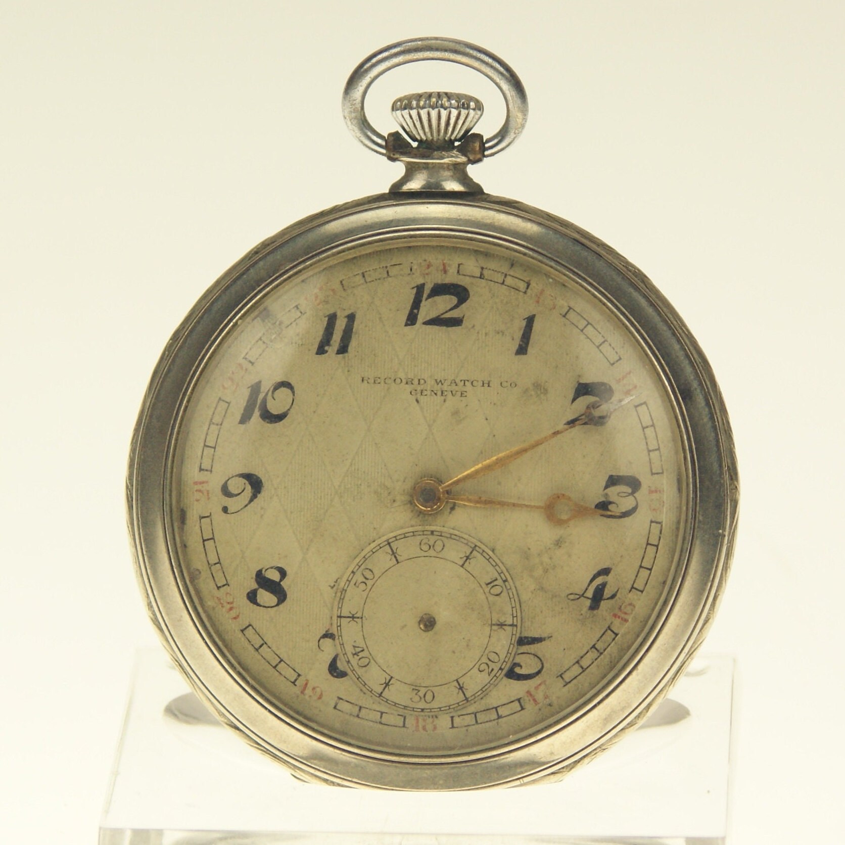 Antique RECORD Watch Co Longines Pocket Watch Men's - Etsy