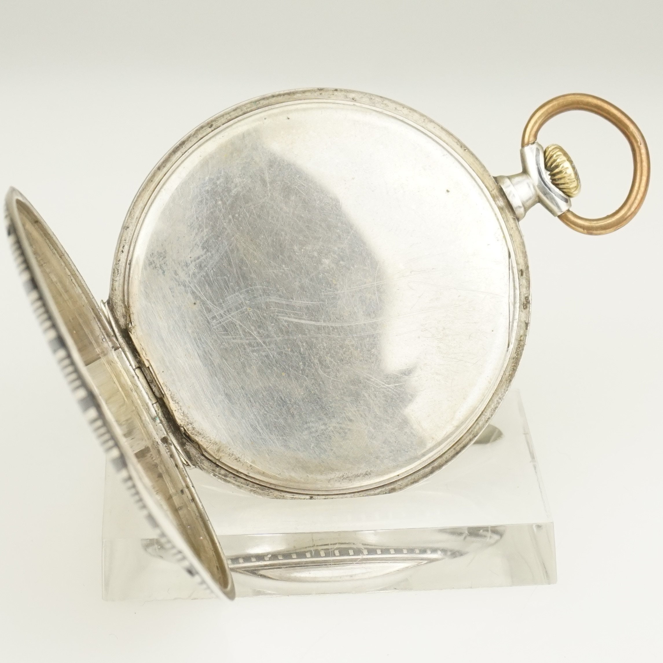 Working Niello Silver Pocket Watch Vintage Antique Men's - Etsy