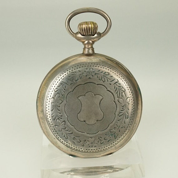Working Fullhunter Solid Silver Pocket Watch Antique … - Gem
