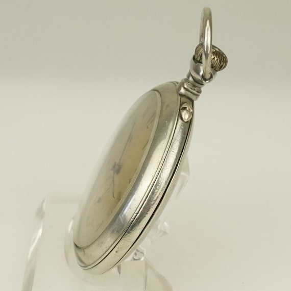 Working Swiss Made Pocket Watch Men's no fusee duplex… - Gem