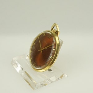 Working EPPO Gold Pl Pocket Watch Vintage Antique Men's Mechanical No ...