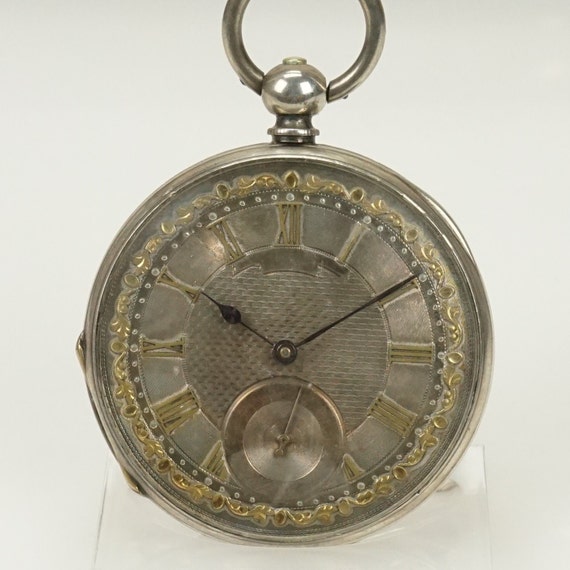 WORKING Antique HENRY TOUCHON Pocket Watch Key-wound … - Gem