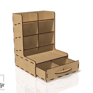 Organizer Laser Cut, Rack Laser Cut Digital File - DXF - SVG - CDR - Etsy