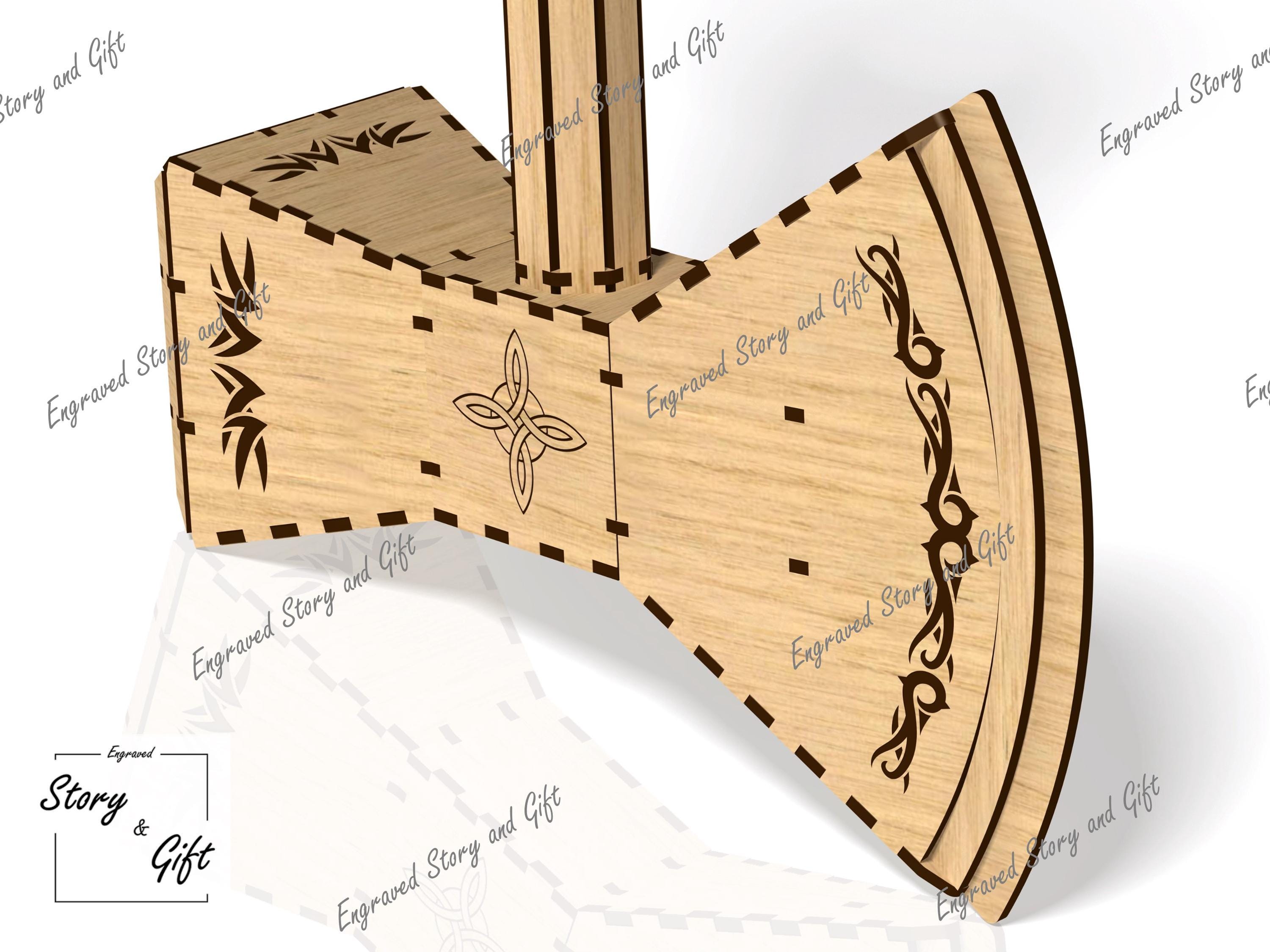 Warrior Axe – Superhero Toy - Laser Cut Files (digital Download) - Etsy