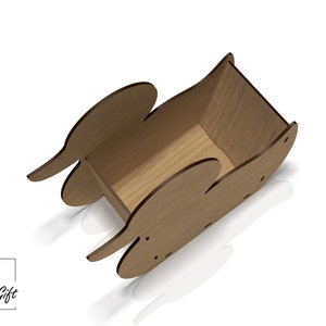 Duck Box - Animal Box - Laser Cut File - DXF, SVG, CDR - 3mm and 4mm - Etsy