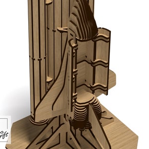 Rocket Nasa Space Shuttle Discovery Spaceship DXF, SVG, CDR Laser Cut ...