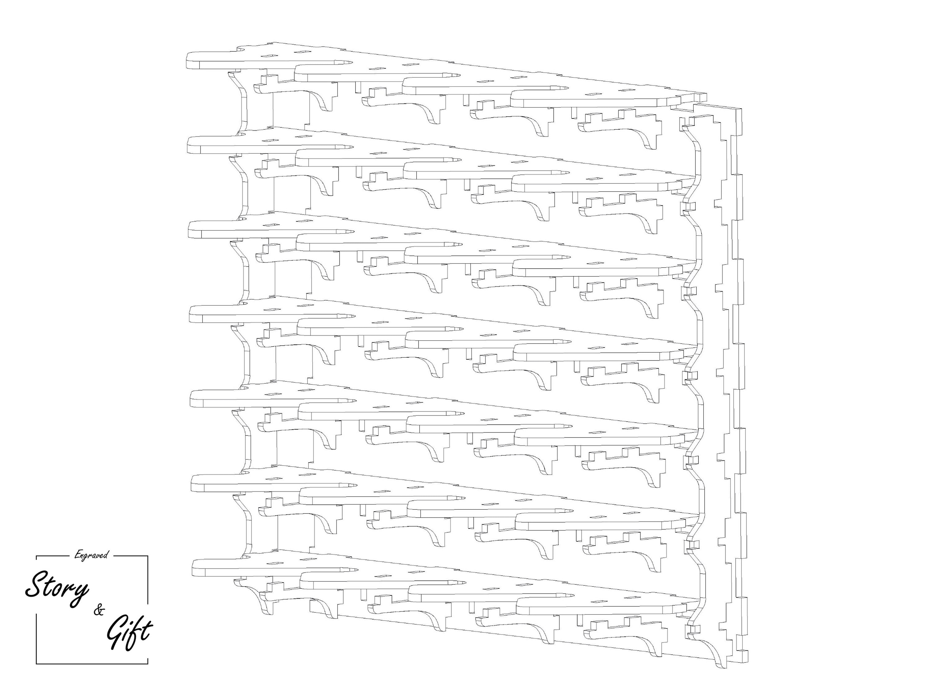 Toy Car Support Organizer Hot Wheels DXF SVG CDR - Etsy UK
