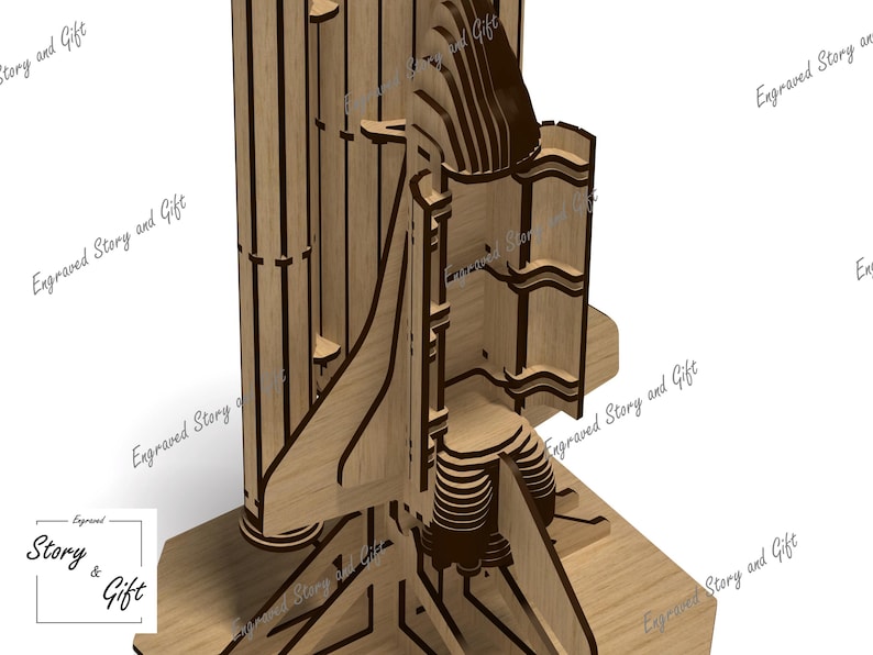 Rocket - Nasa Space Shuttle - Discovery - Spaceship - DXF, SVG, CDR ...