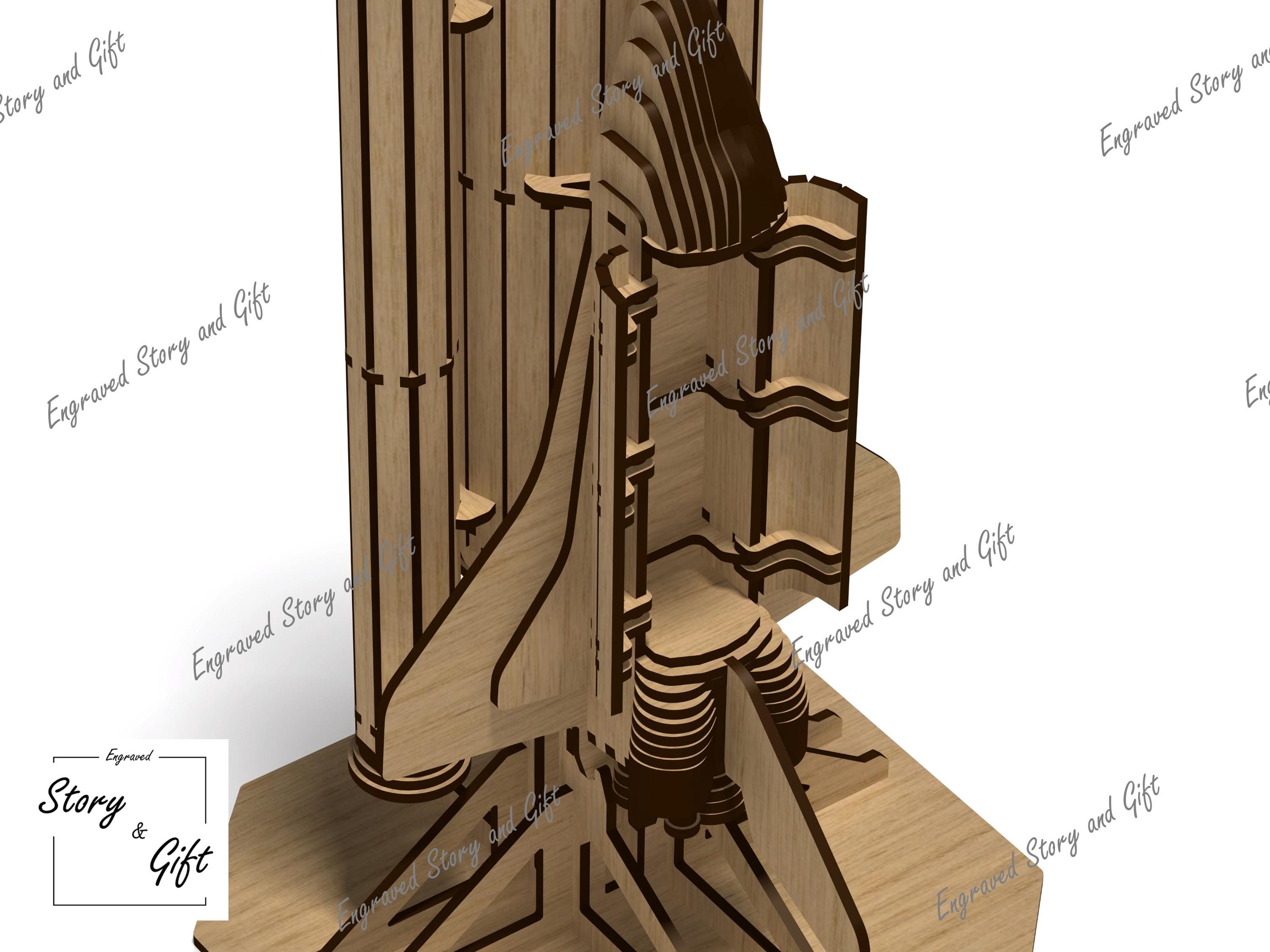 Rocket - Nasa Space Shuttle - Discovery - Spaceship - DXF, SVG, CDR ...