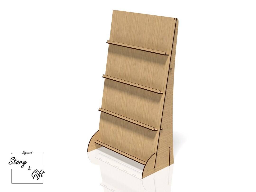 Postcard Stand, Holder, - Laser Cut File - DXF, SVG, CDR - 3mm and 4mm ...