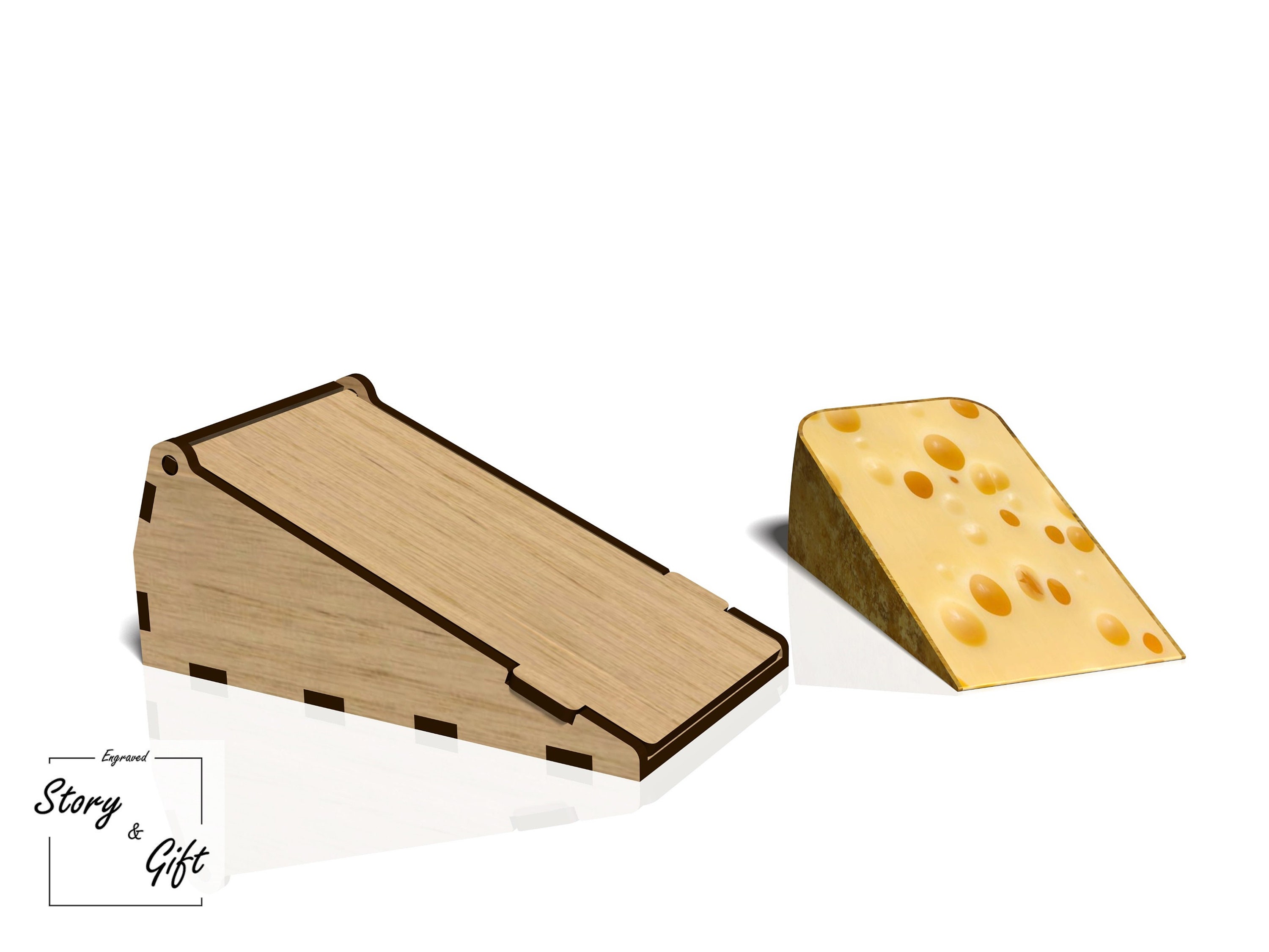 Cheese Box Cheese Deposit Boxes Rack Laser Cut File - Etsy