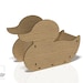Duck Box - Animal Box - Laser Cut File - DXF, SVG, CDR - 3mm and 4mm - Etsy