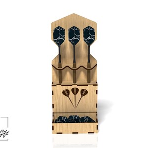 Darts Support - Darts Organizer - Darts Holder - DXF, SVG, CDR - Laser Cut File - 3mm and 4mm - Etsy