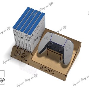 Game Holder - Controller Holder - Play Station Stand - Dvd Dolder - PS ...